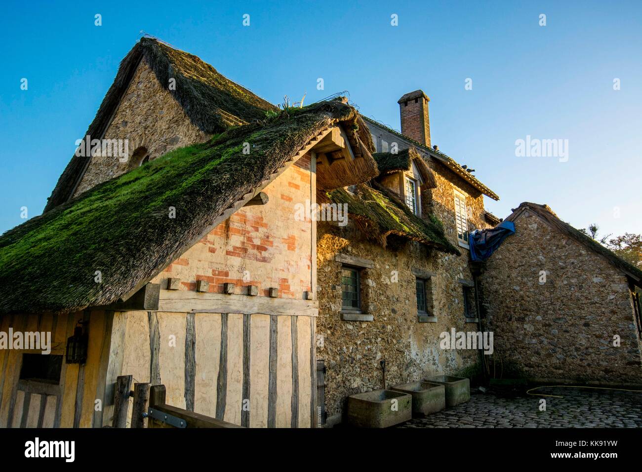 Palace of Versailles - Queen's Hamlet is a surprising beautiful setting ...
