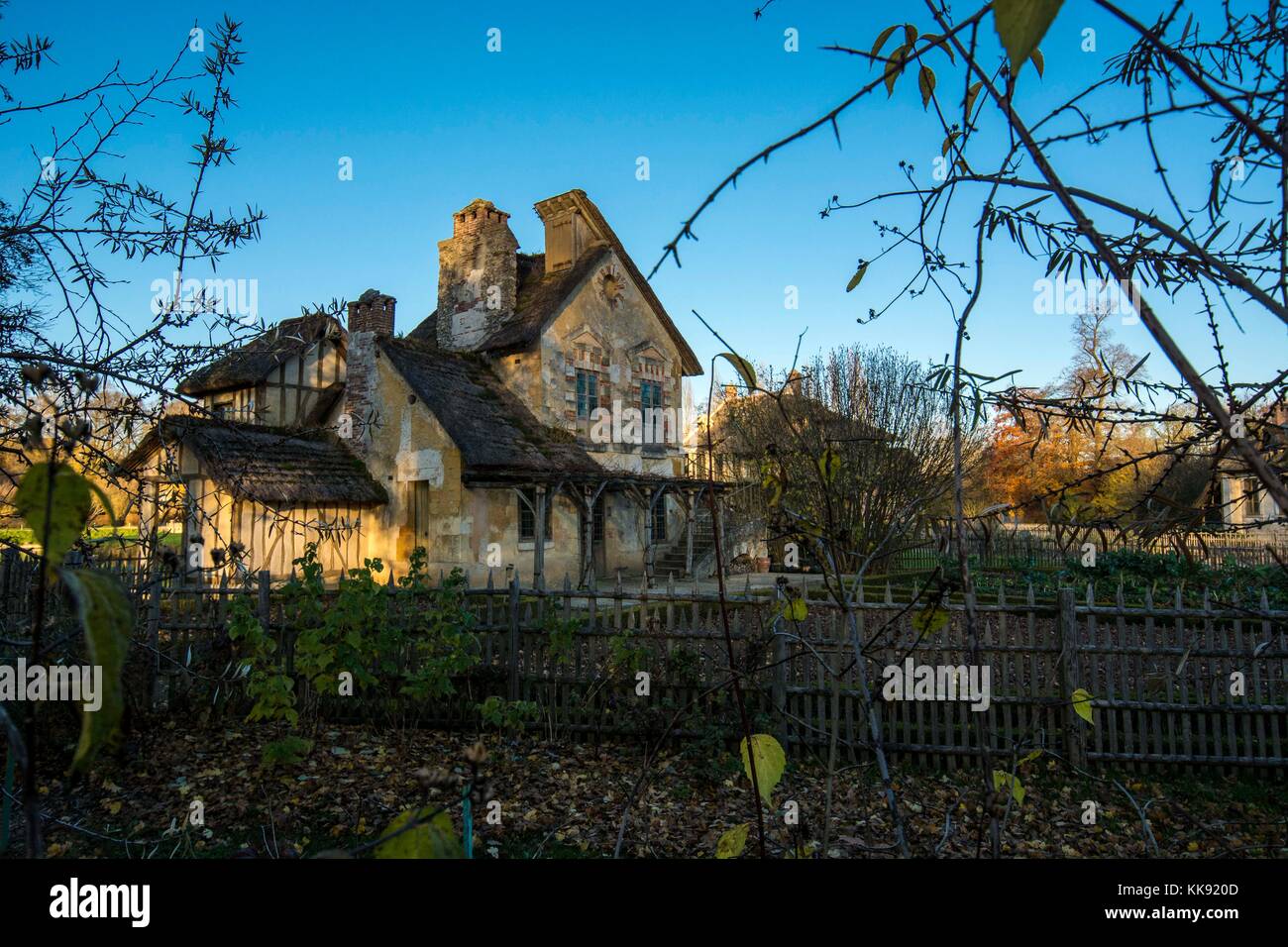 Palace of Versailles - Queen's Hamlet is a surprising beautiful setting ...