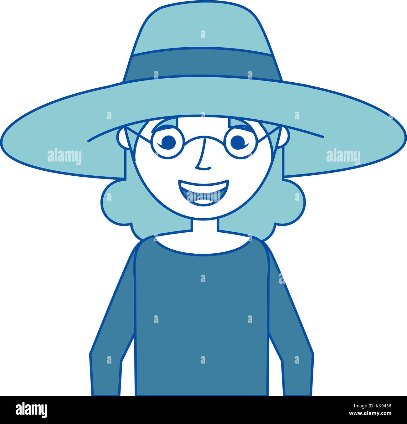 Old Woman Portrait Lady Grandma Cartoon Stock Vector Image And Art Alamy