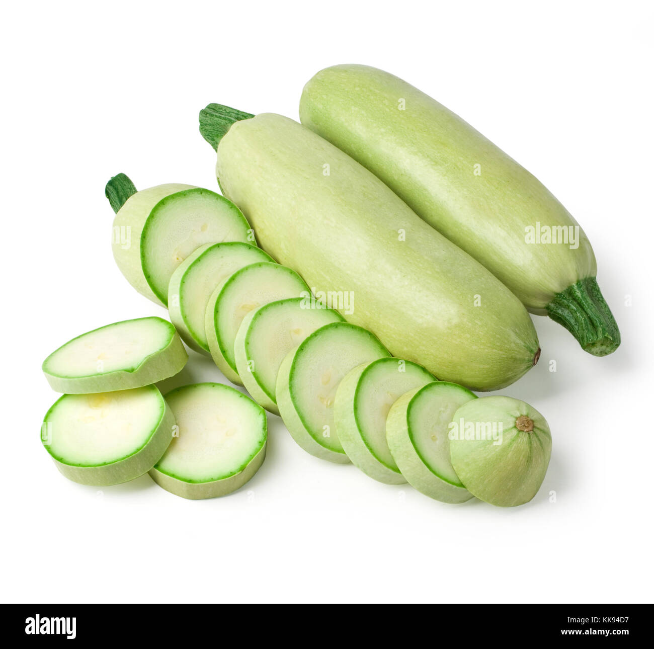 Fresh vegetable marrow isolated on white Stock Photo - Alamy