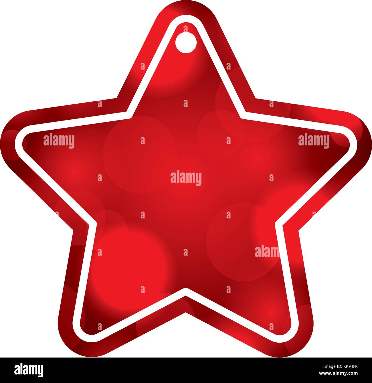 christmas tag price shaped star blur glitter decoration Stock Vector ...