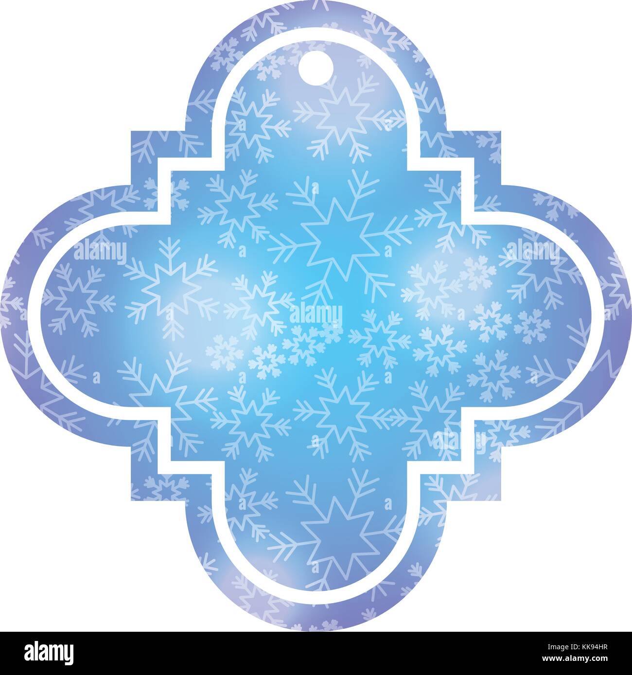 christmas sticker tag blurred glowing decoration season Stock Vector ...