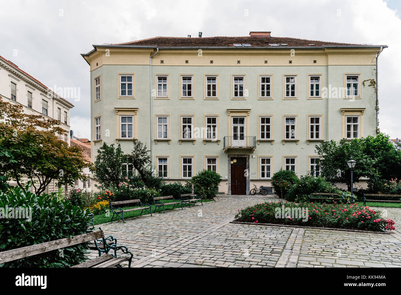 Old building in center of Graz Stock Photo - Alamy