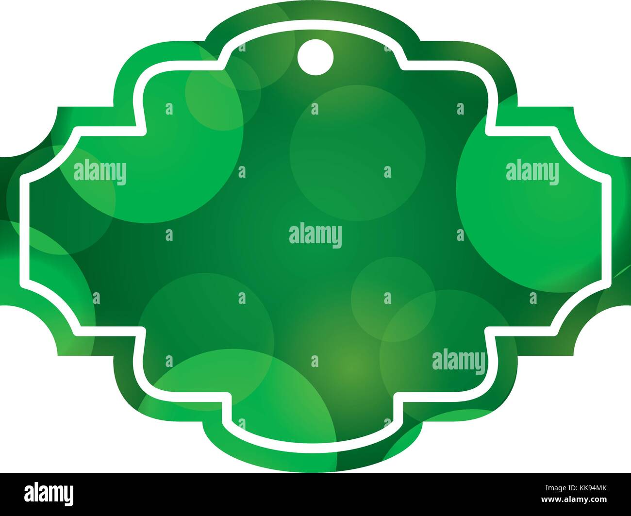 decorative christmas label bright blurred design Stock Vector Image ...