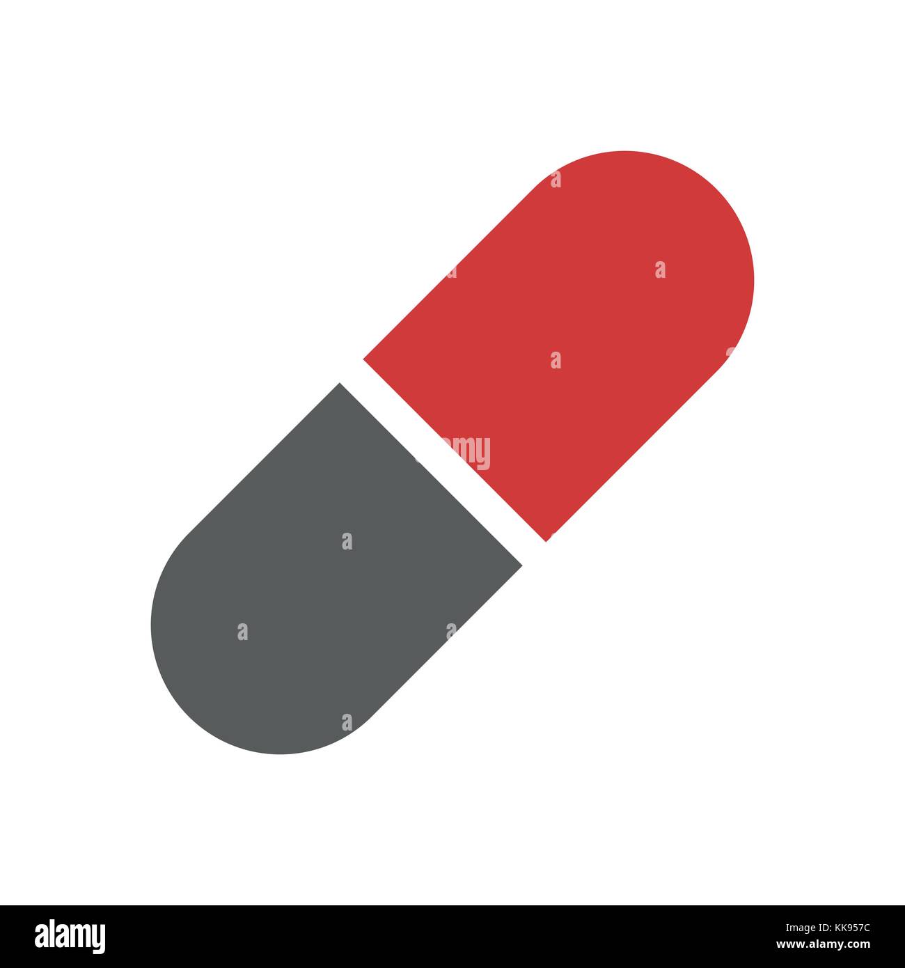 Simple Capsule Medicine Symbol Vector Graphic Illustration Design Stock ...