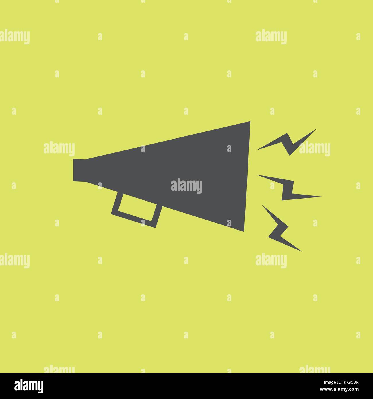 Simple Speaker Loud Icon Vector Graphic Illustration Design Stock ...