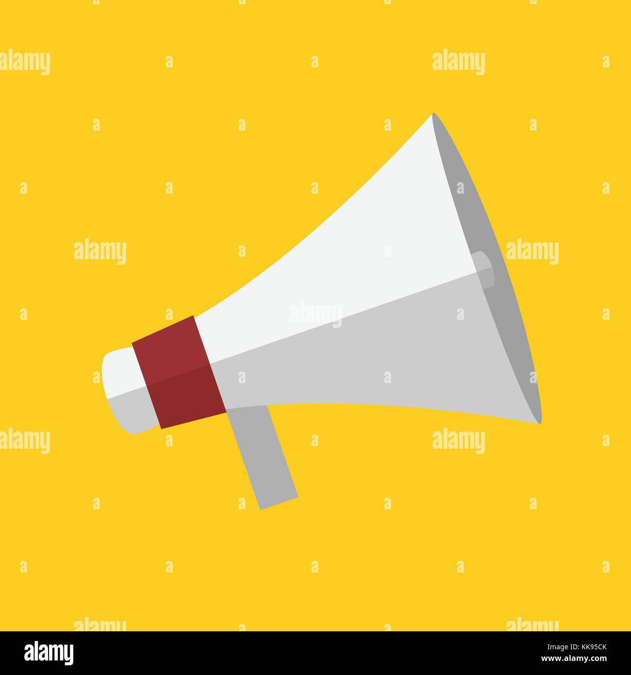 Simple Megaphone Symbol Icon Vector Graphic Illustration Design Stock ...