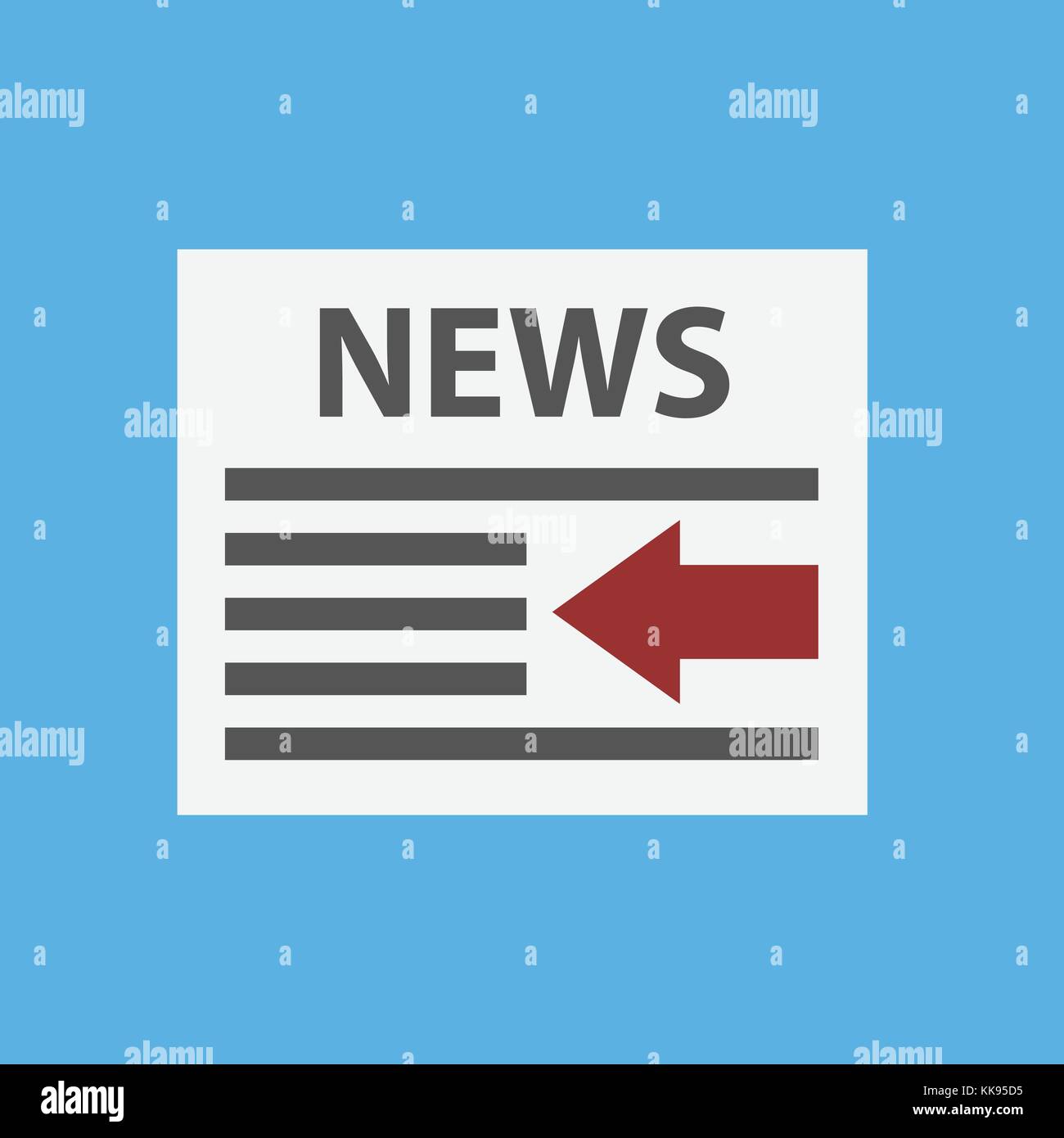 Simple Incoming News Feed Symbol Vector Graphic Illustration Design ...