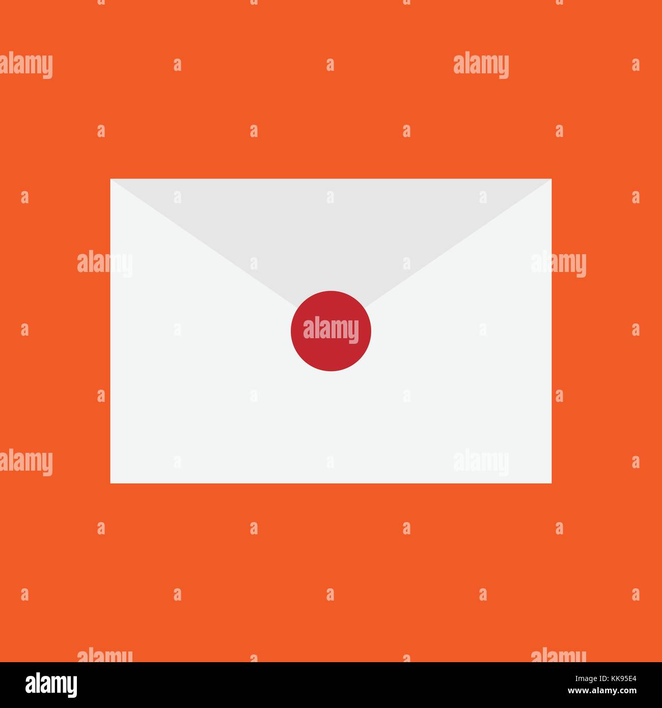 Simple New Mail Symbol Vector Graphic Illustration Design Stock Vector ...