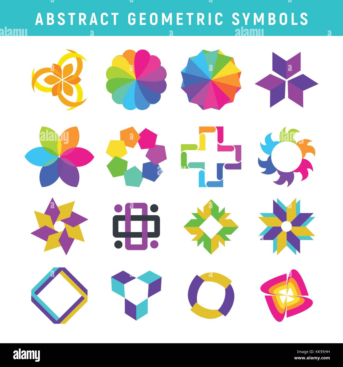 Geometric symbols hi-res stock photography and images - Alamy