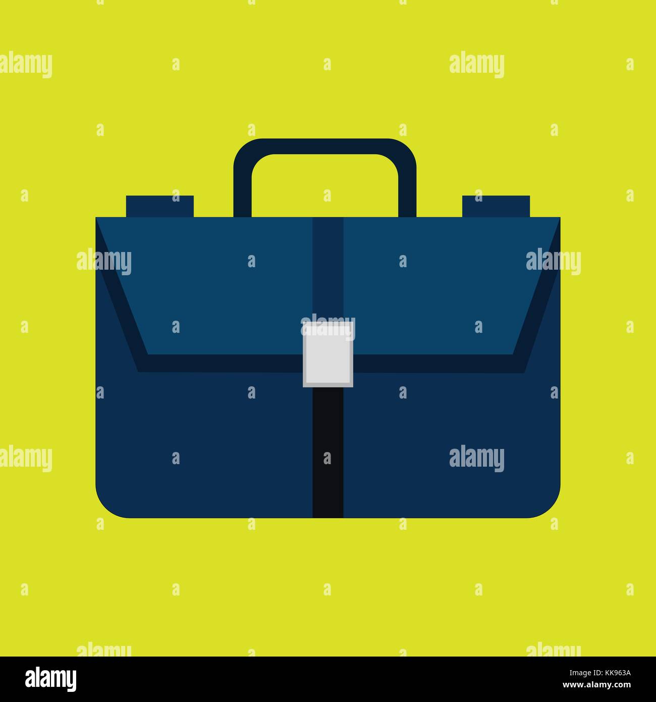 Simple Office Suitcase Vector Graphic Illustration Design Stock Vector ...