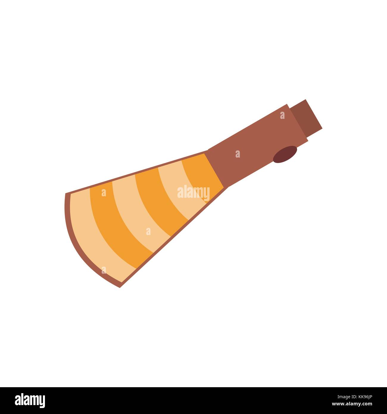 New Year Party Trumpet Vector Graphic Illustration Design Stock Vector ...