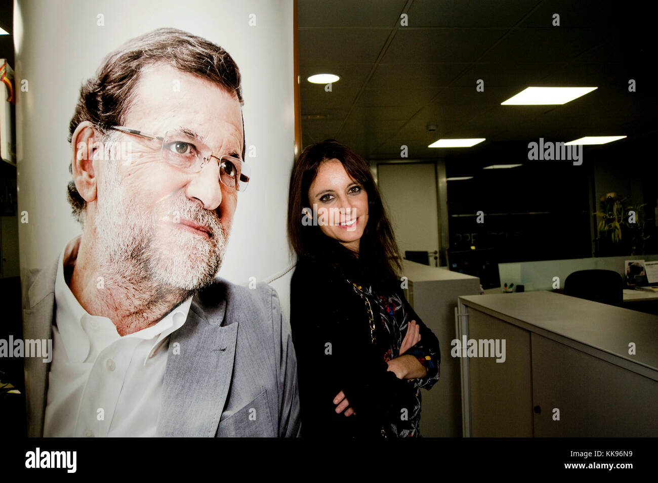 Andrea Levy, Spanish politician member of Partido Popular, in Madrid ...