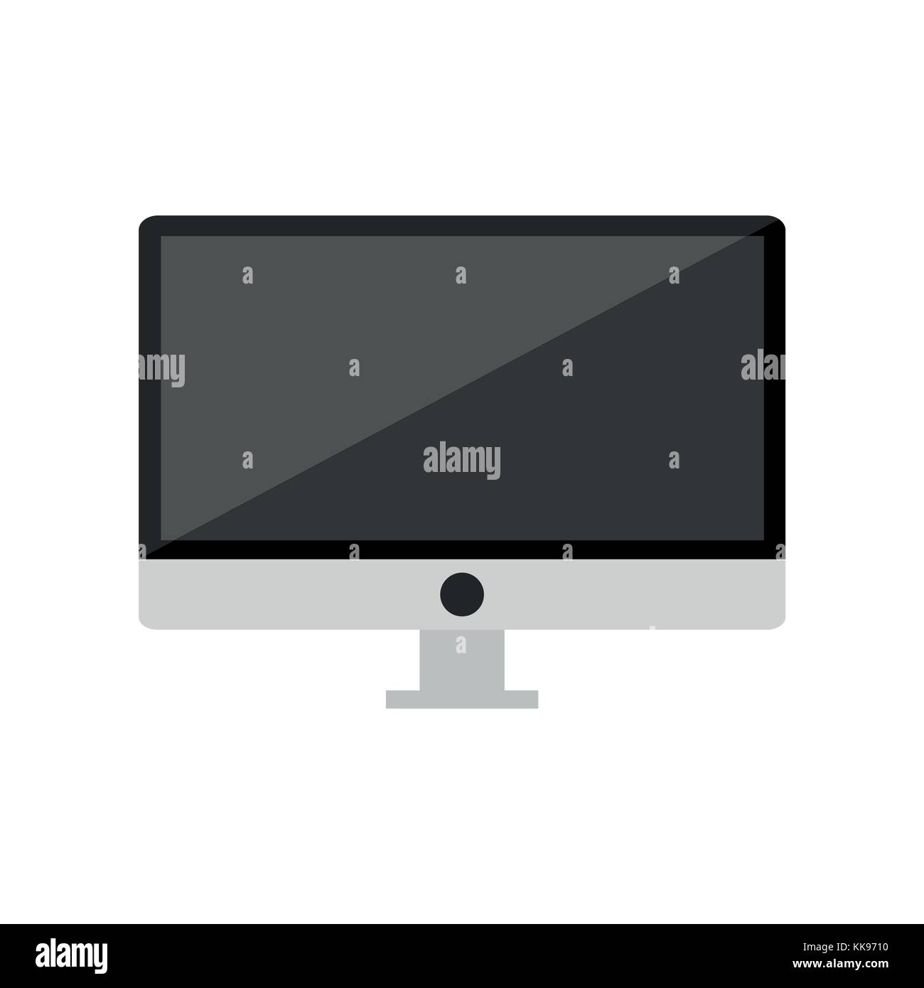 Aio pc image Stock Vector Images - Alamy