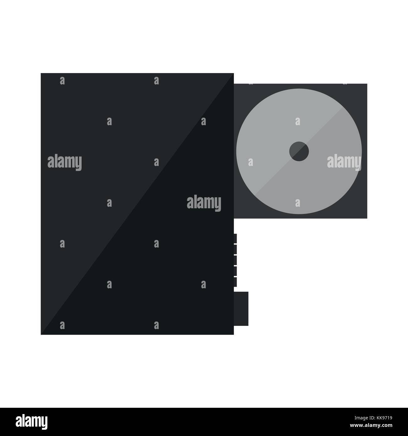 Dvd player vector vectors hi-res stock photography and images - Alamy