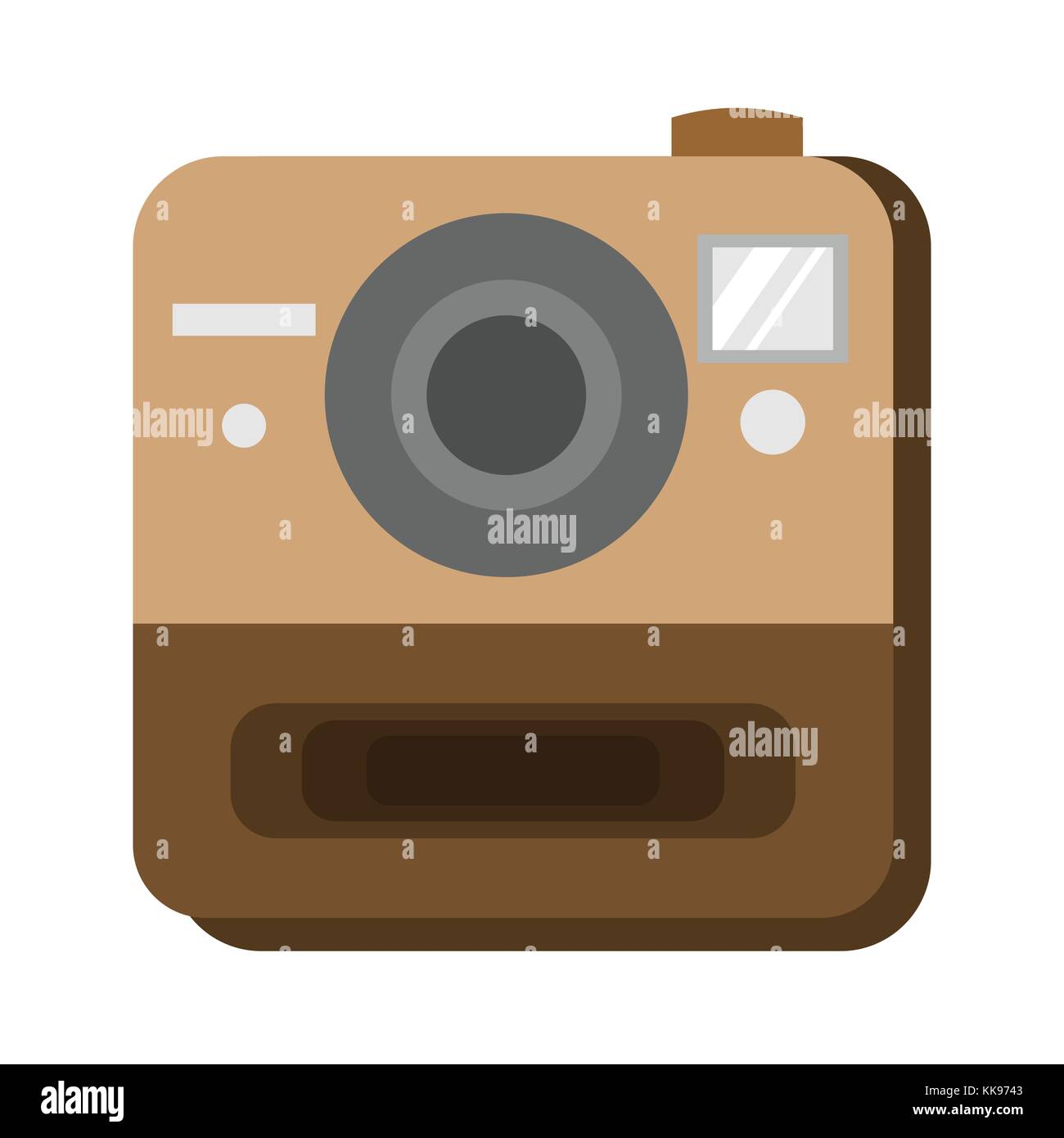 Instant Photo Camera Vector Graphic Illustration Design Stock Vector ...