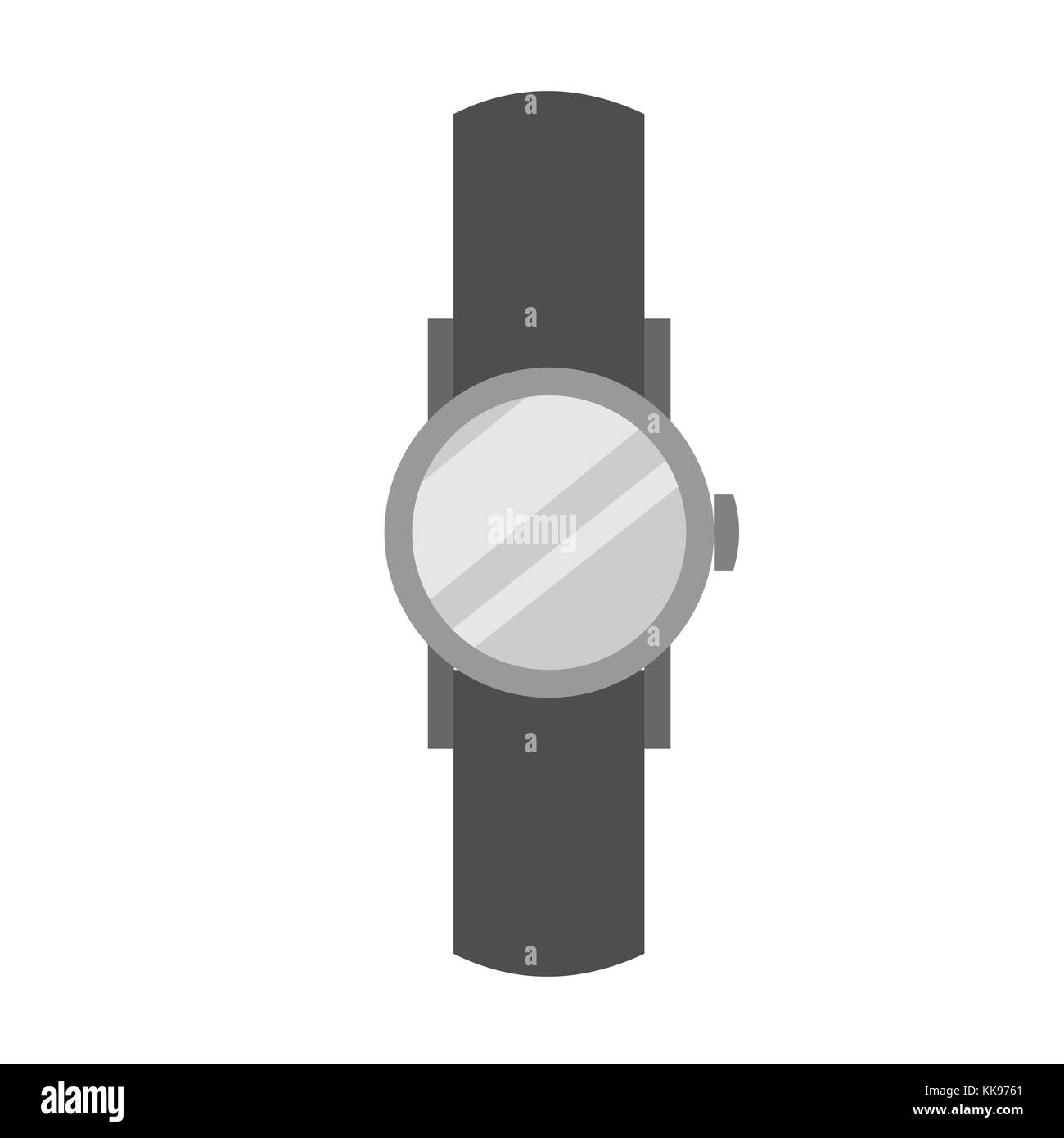 Simple Casual Wristwatch Vector Graphic Illustration Design Stock ...