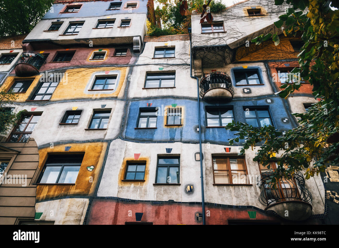 Hundertwasser style hi-res stock photography and images - Alamy