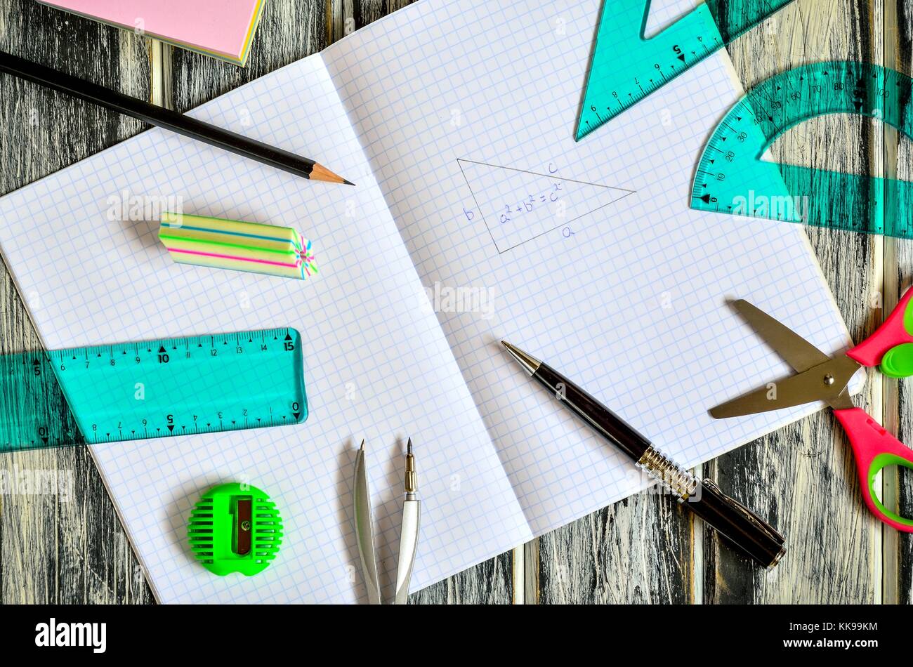 Maths mathematics triangle hi-res stock photography and images - Alamy
