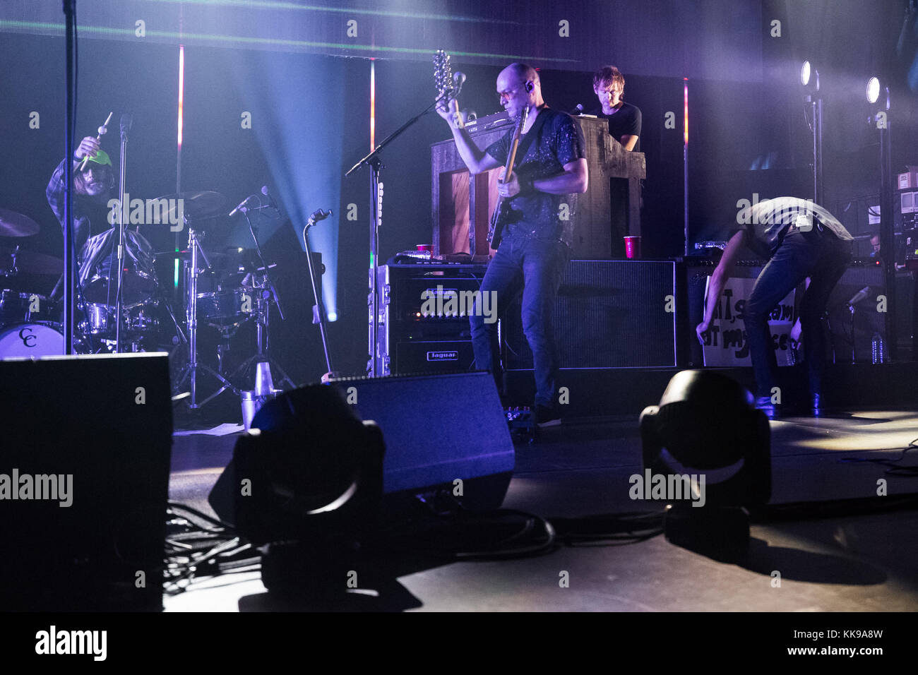 The National performing live on stage at the Coliseu dos Recreios in ...
