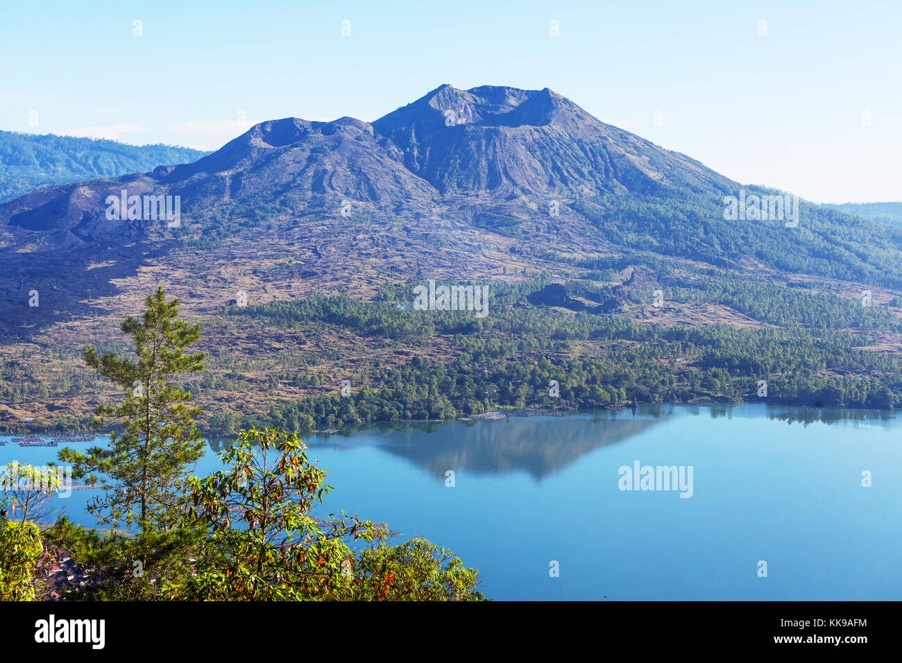 Volcano on bali island hi-res stock photography and images - Alamy