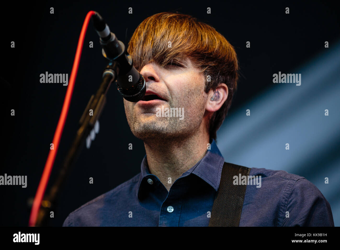 The American alternative rock band Death Cab For Cutie performs a live ...