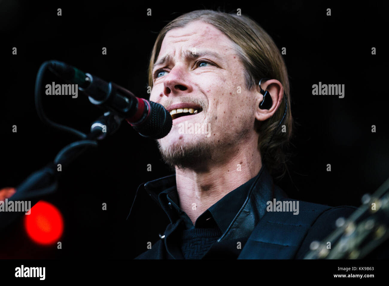 The American rock band Interpol performs a live concert at the ...
