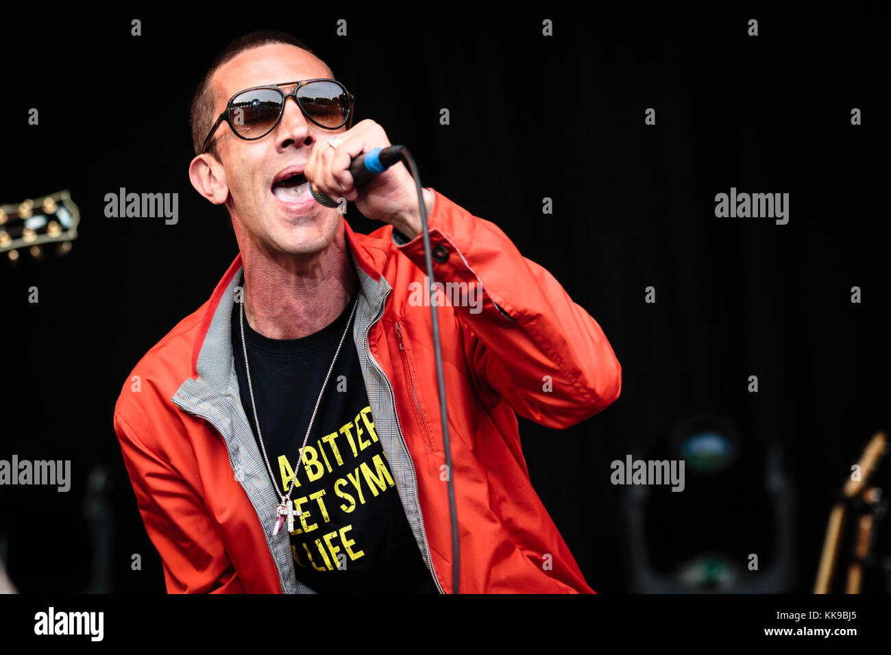 The English singer, songwriter and musician Richard Ashcroft performs a ...