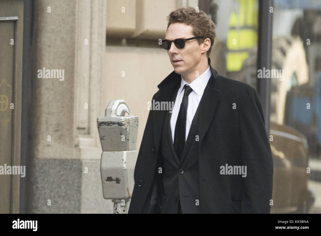 Benedict Cumberbatch filming 'Melrose' in Glasgow, adapted from the ...