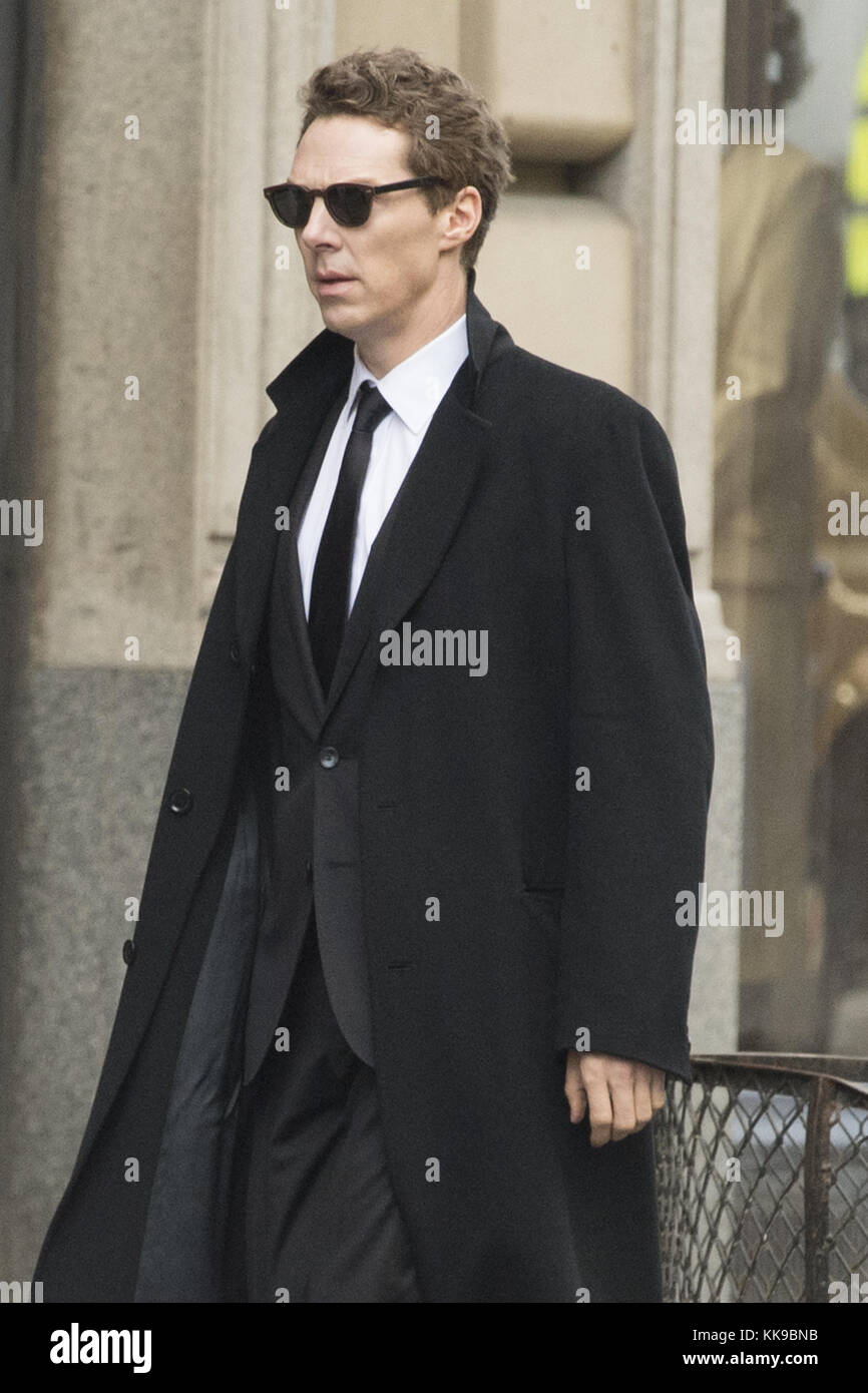 Benedict Cumberbatch filming 'Melrose' in Glasgow, adapted from the ...