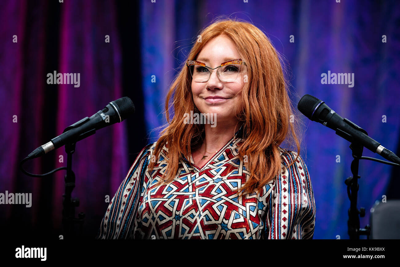 The American singer, songwriter and pianist Tori Amos performs a live ...