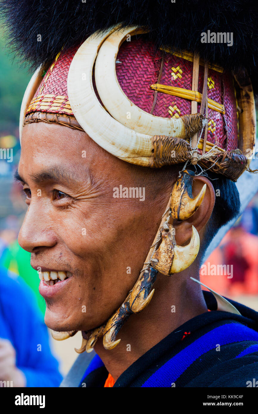 Tribal dress of nagaland hi-res stock photography and images - Alamy