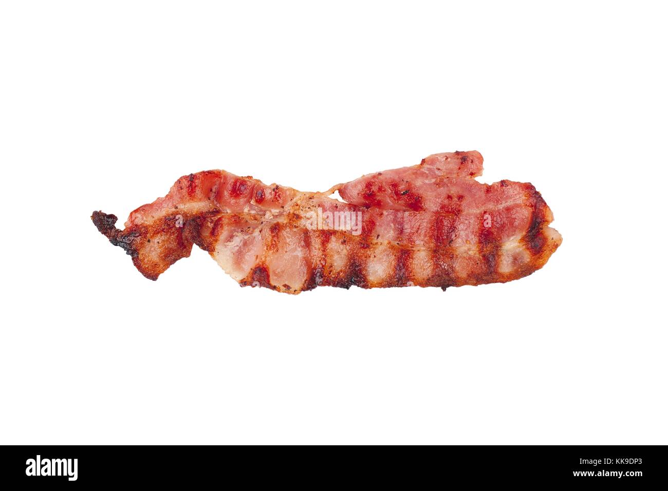 a grilled bacon strip Stock Photo - Alamy