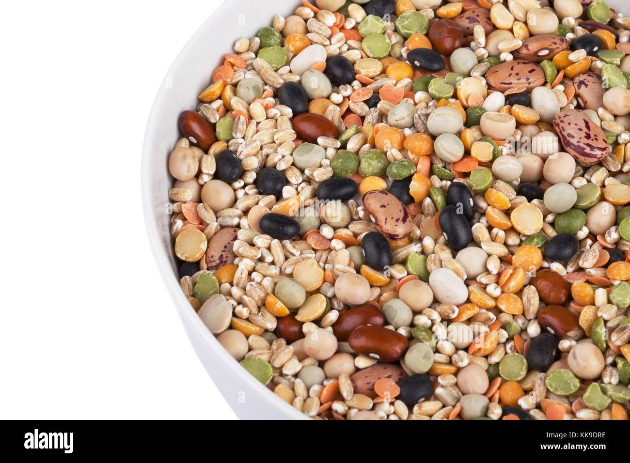 assorted food beans on a bowl Stock Photo - Alamy
