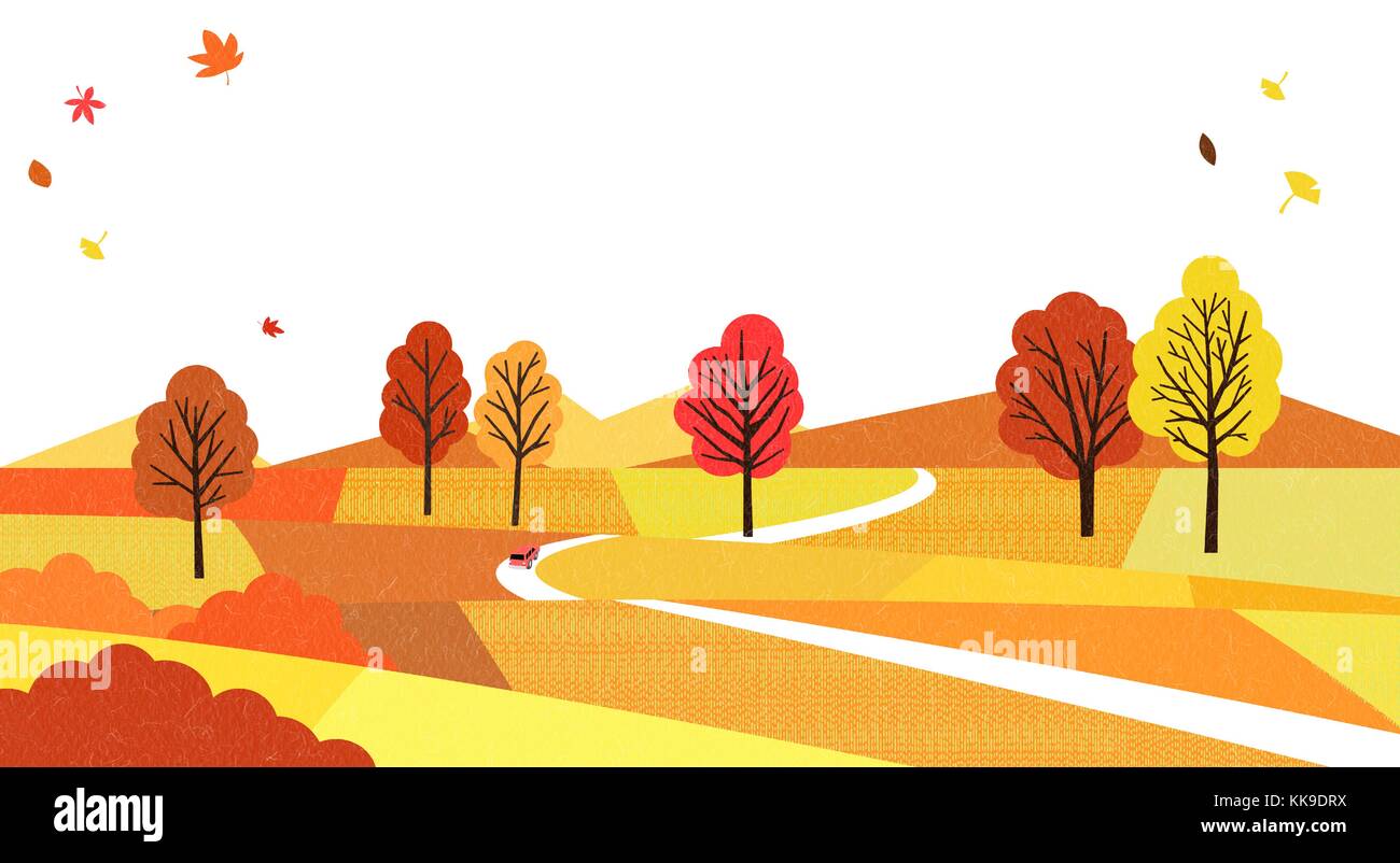 Beautiful scenery background car background Stock Vector Images - Alamy