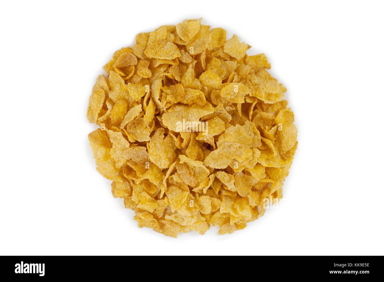 Round cornflakes Cut Out Stock Images & Pictures - Alamy