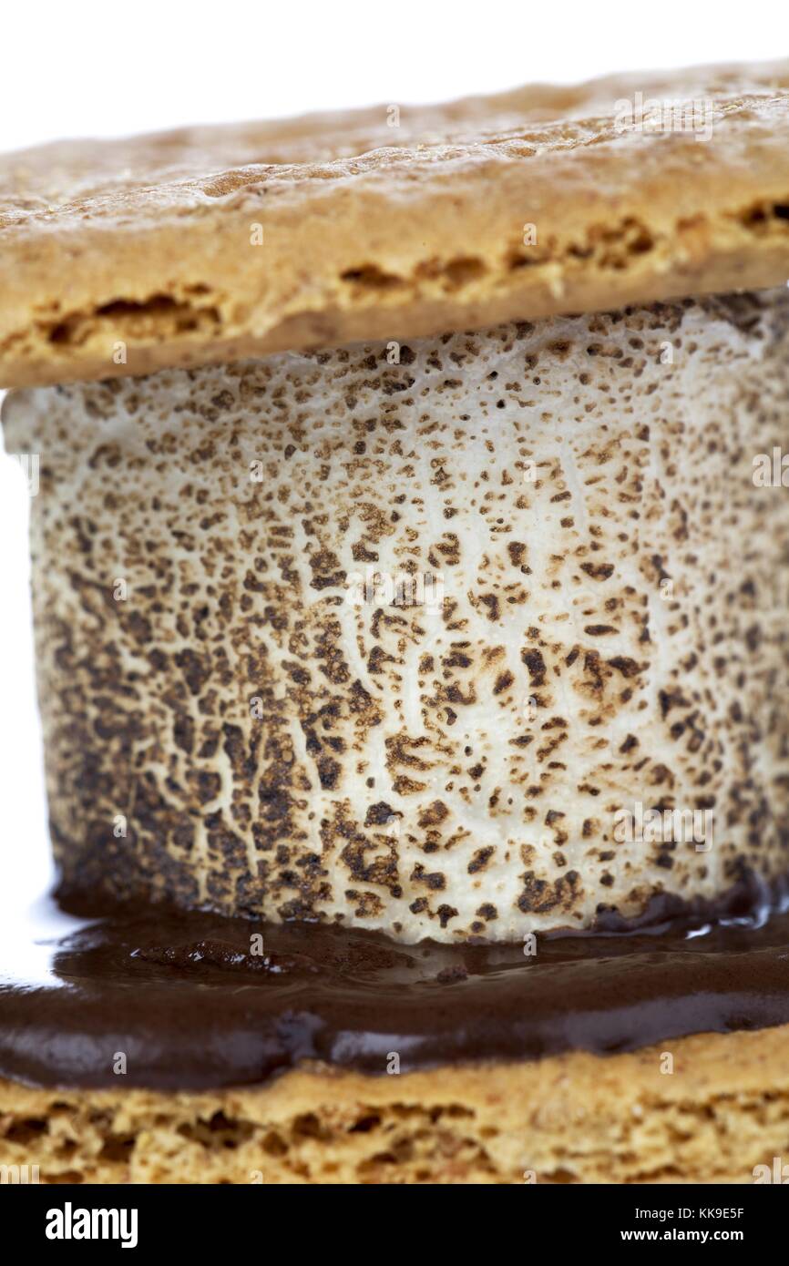 close image of smore Stock Photo - Alamy