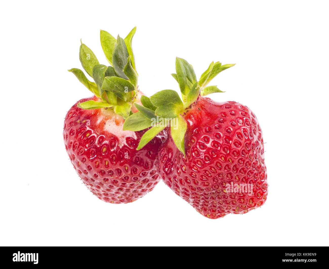 fresh whole individual strawberries Stock Photo - Alamy
