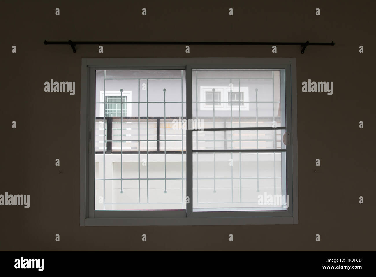 3d rendering empty room windows hi-res stock photography and images - Alamy