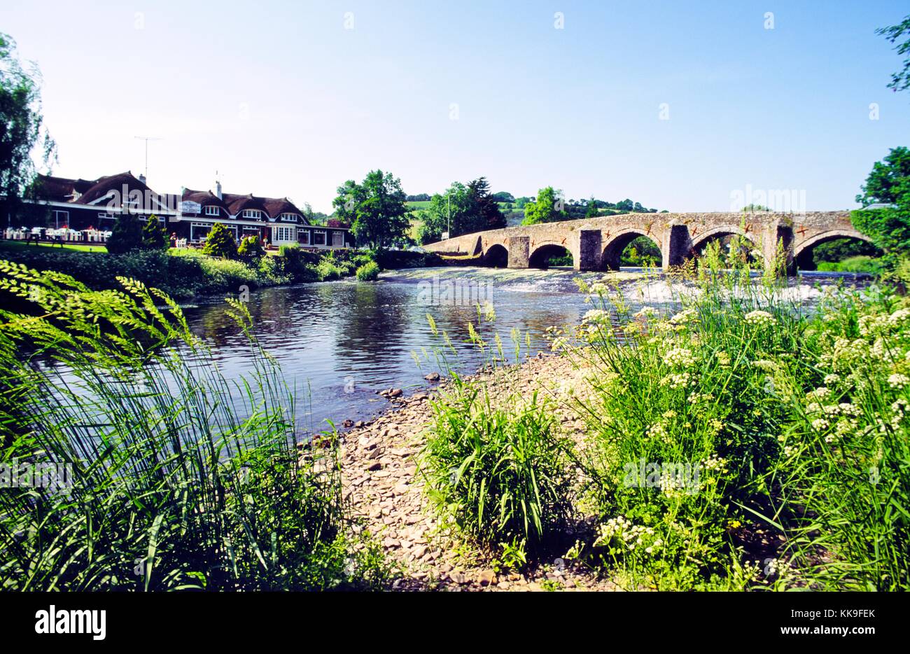 Bickleigh devon river exe hi-res stock photography and images - Alamy