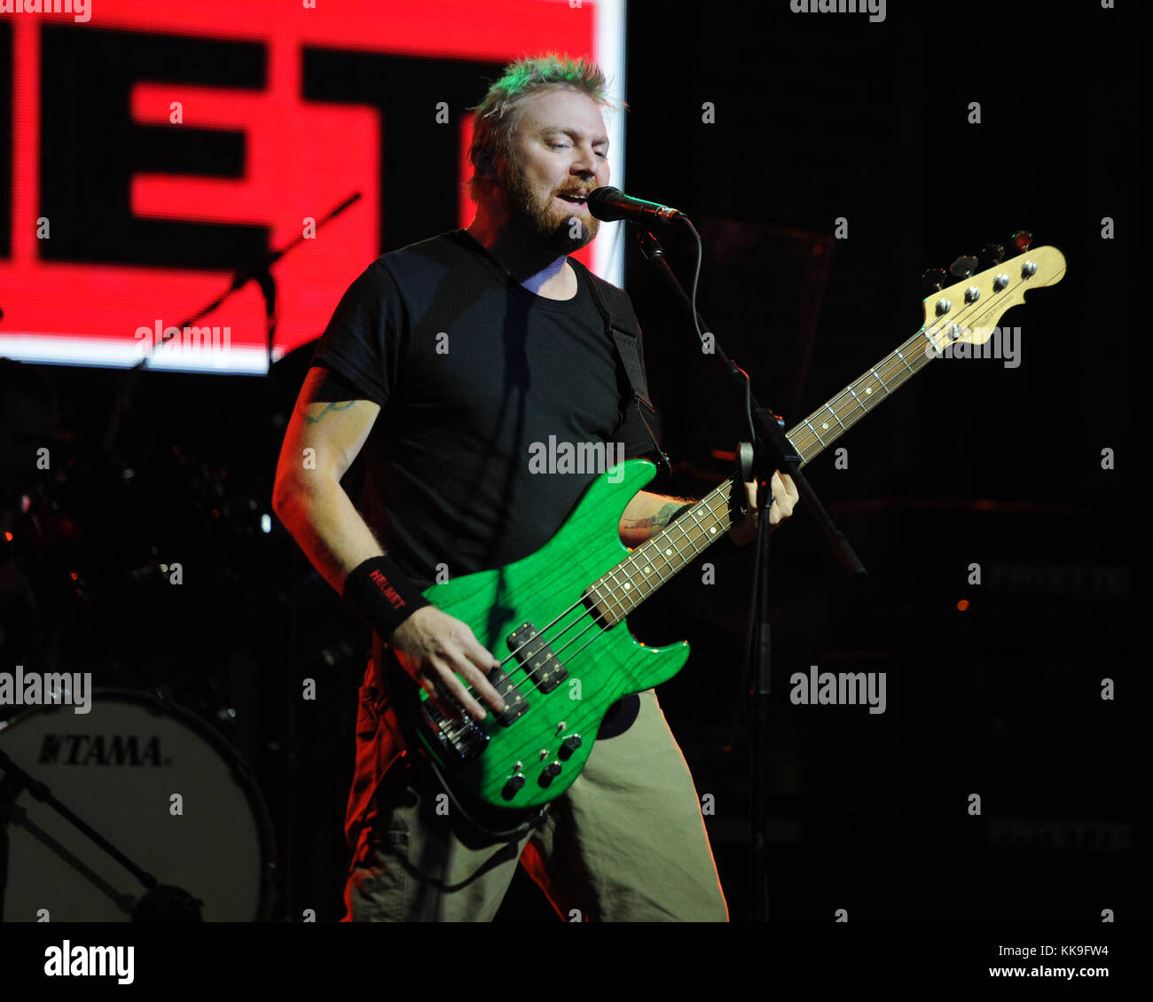 FORT LAUDERDALE, FL - NOVEMBER 22: Dave Case of Helmet performs at ...