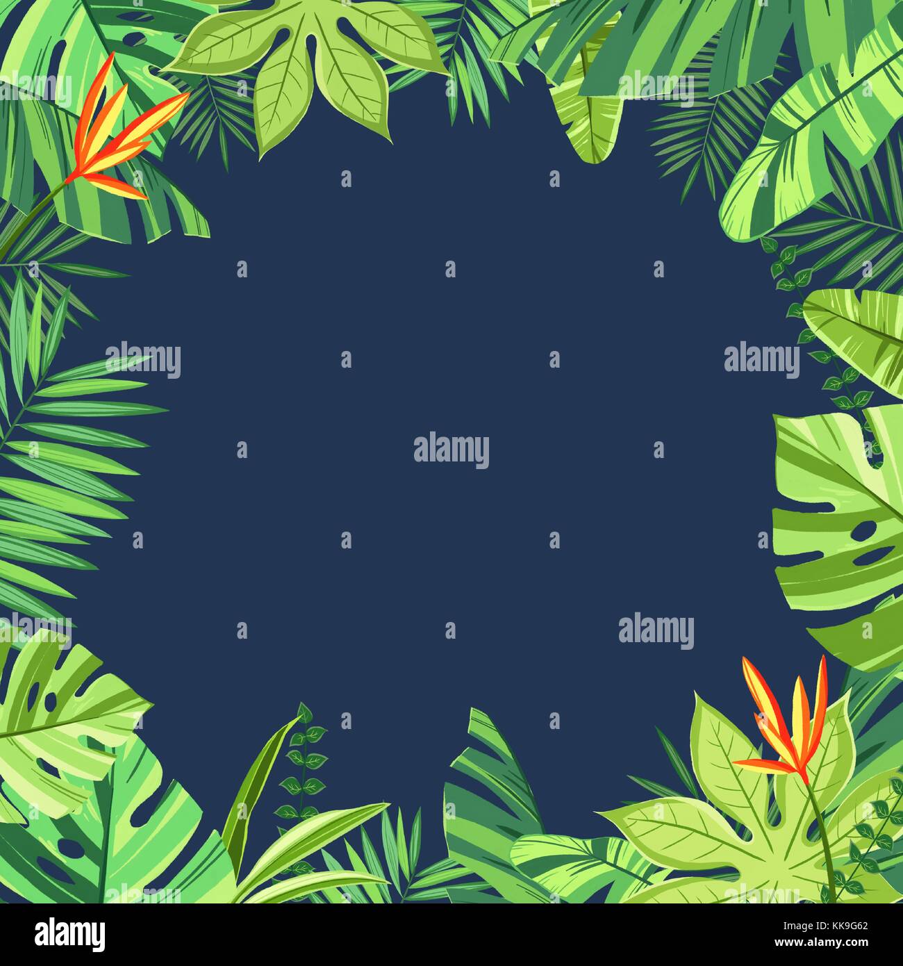 Tropical plant vector design 003 Stock Vector Image & Art - Alamy