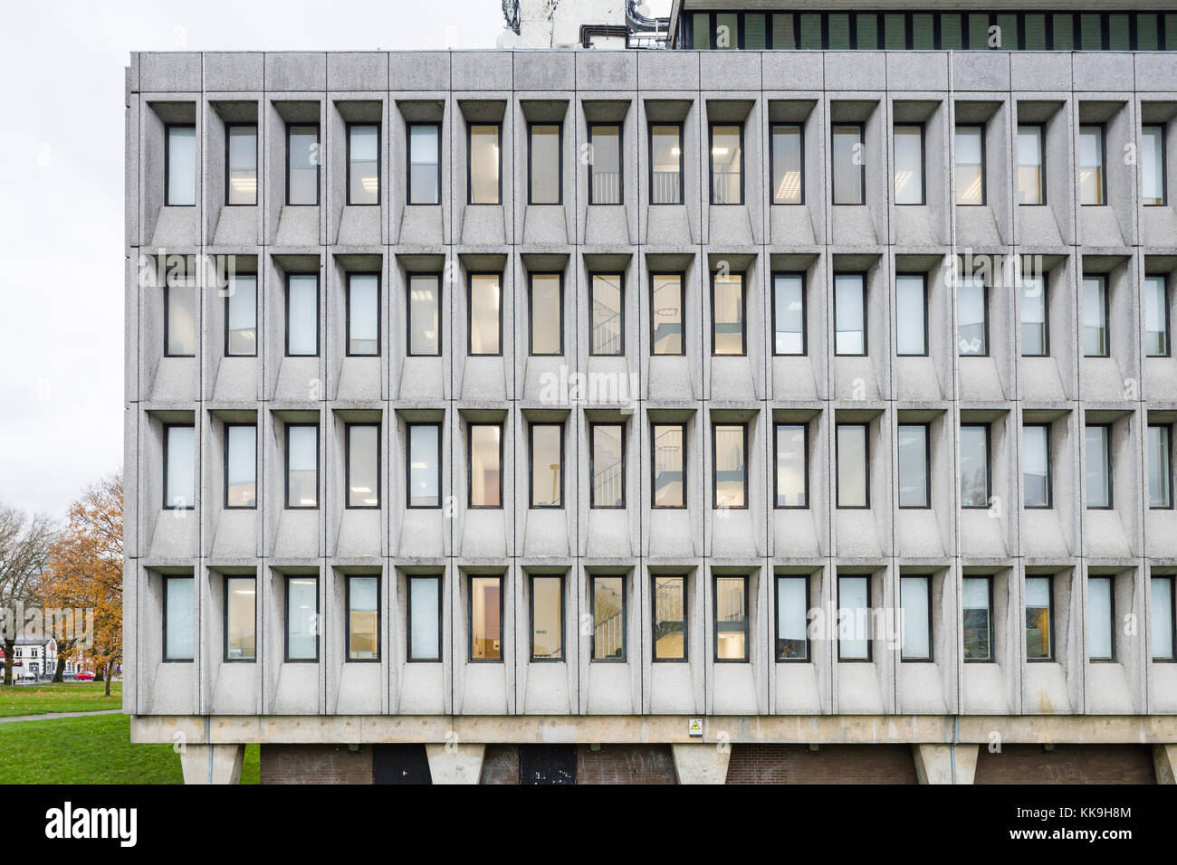 The administrative offices of Salford Civic Centre at Swinton ...