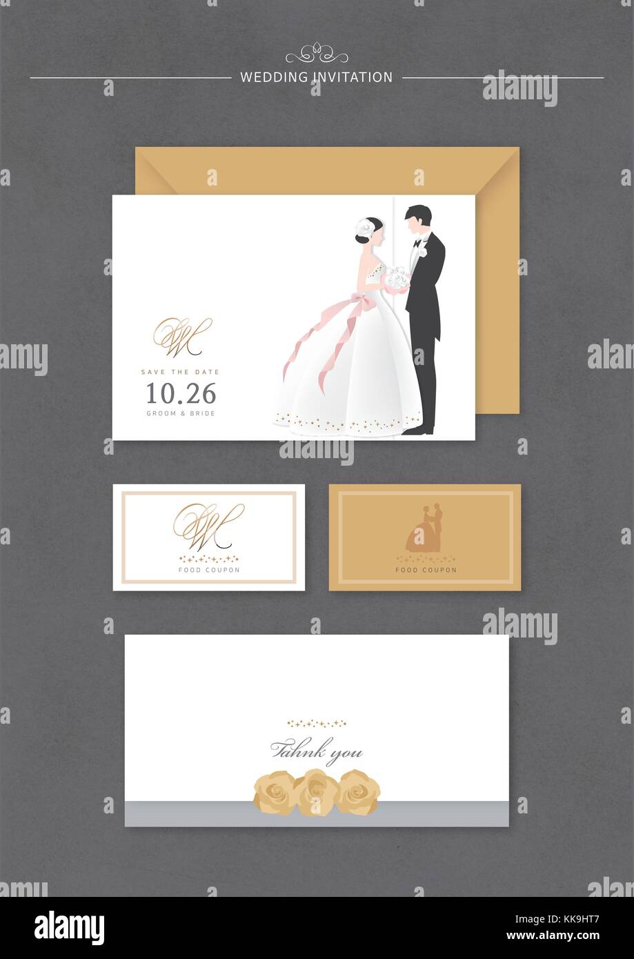 High class wedding Stock Vector Images - Alamy