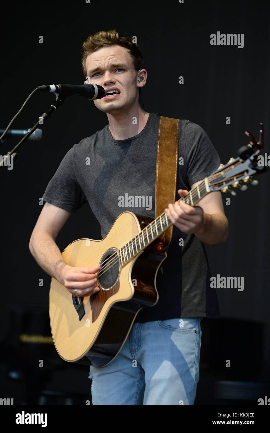 BOCA RATON - JULY 15: James TW performs at The Mizner Park Amphitheatre ...