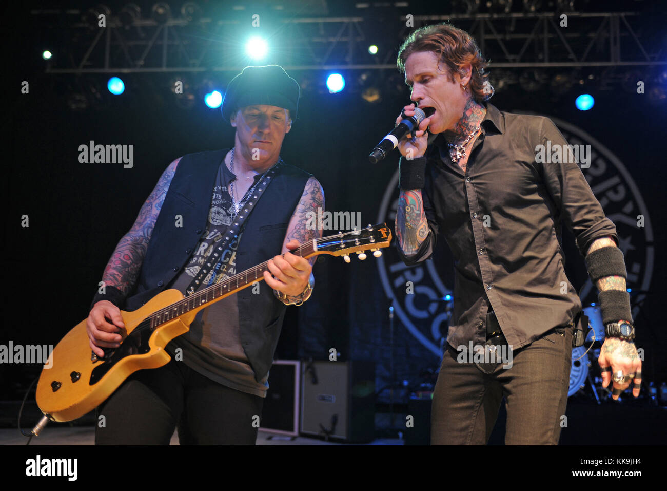 POMPANO BEACH FL - JUNE 25: Keith Nelson, Josh Todd of Buckcherry ...