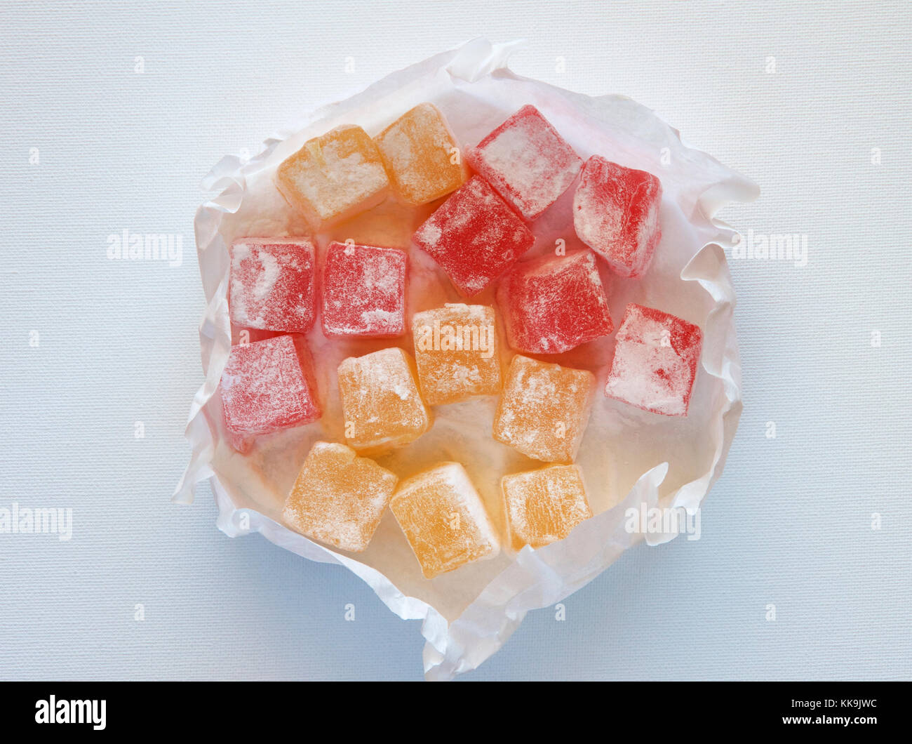 Packaged Turkish delight Stock Photo - Alamy