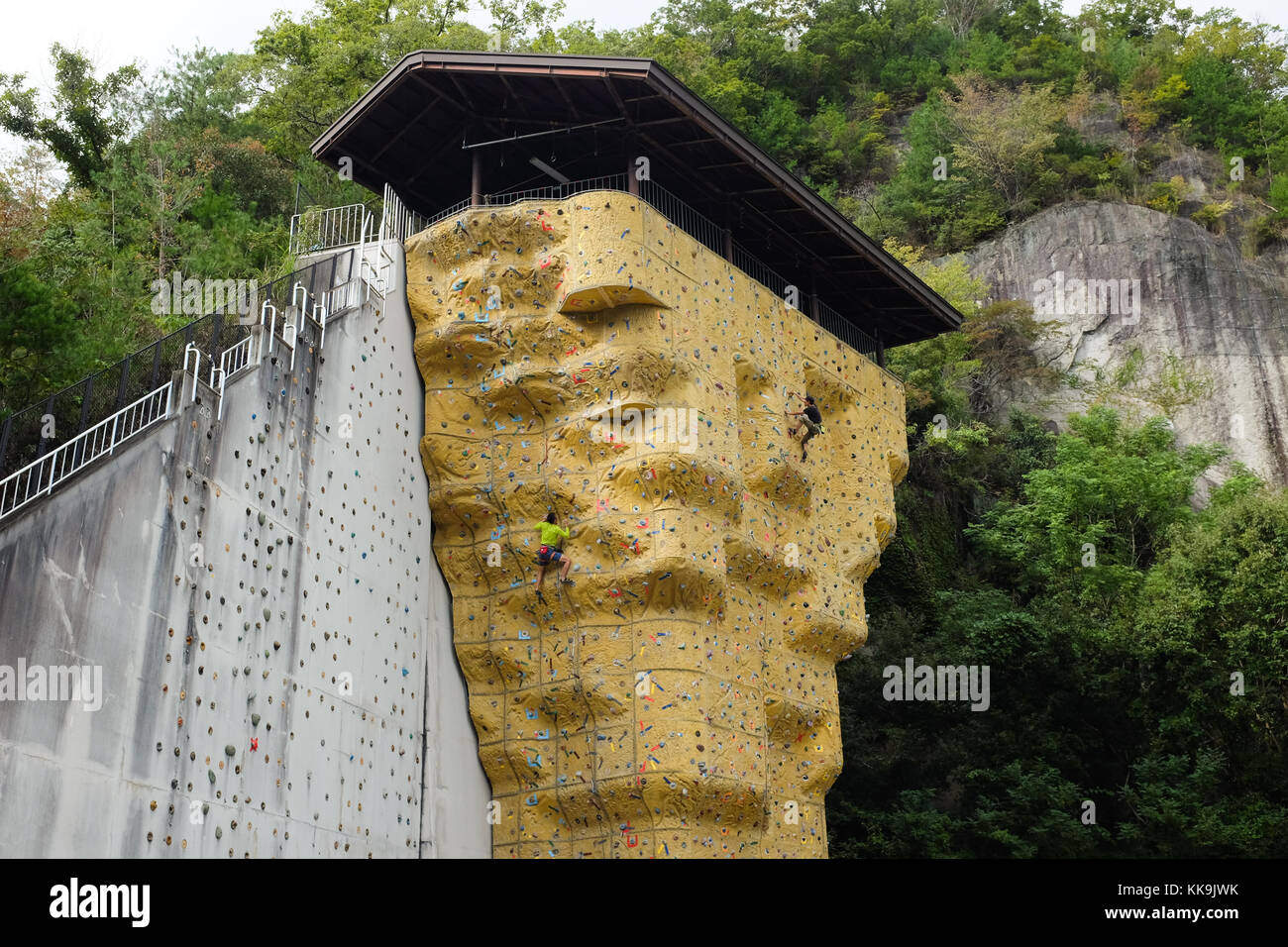 Japan climbing wall hi-res stock photography and images - Alamy