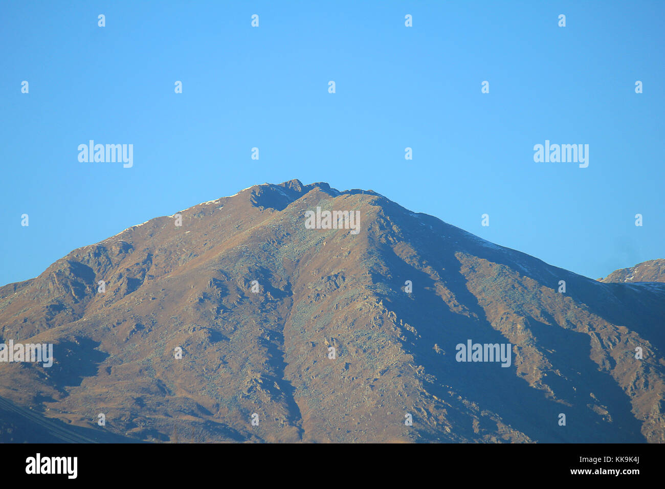 mountain in winter without snow Stock Photo - Alamy
