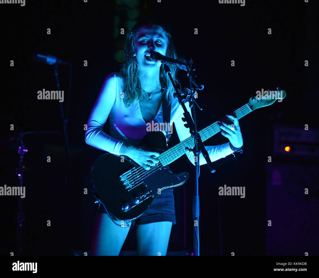 MIAMI, FL - MAY 11: Ellie Rowsell of Wolf Alice performs at Bayfront ...